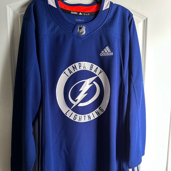 adidas | Shirts | Tampa Bay Lightning Adidas Authentic Jersey | Poshmark